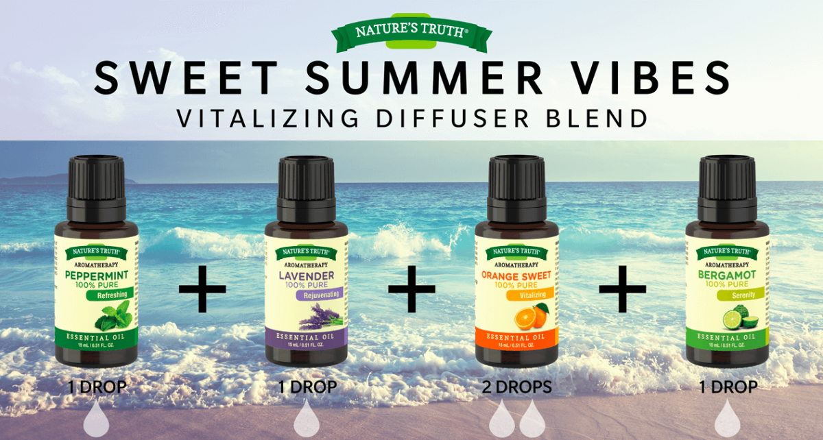 Sweet Summer Vibes Diffuser Blend | Naturetruth Blog